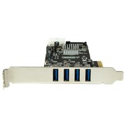 Startech.Com 4Port PCIe USB 3.0 Controller Card w/ 4 Independent Channels PEXUSB3S44V | Zoro